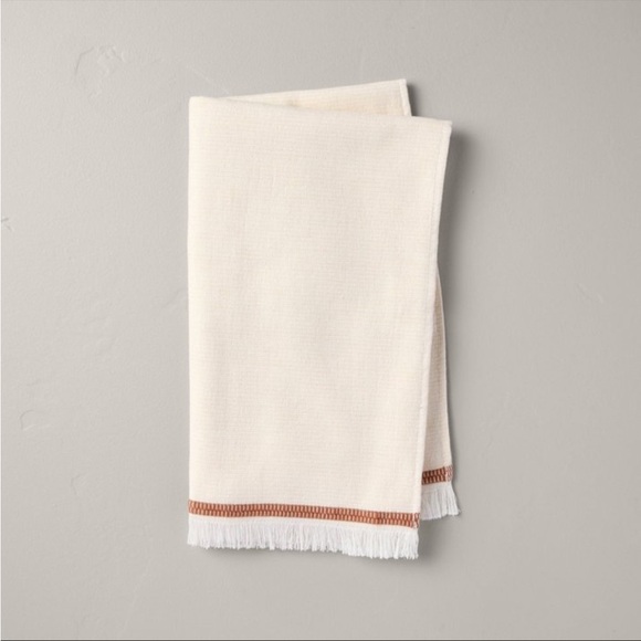 Hearth & Hand | Bath | Twin Stripe Terry Hand Towel Beigerust Hearth ...